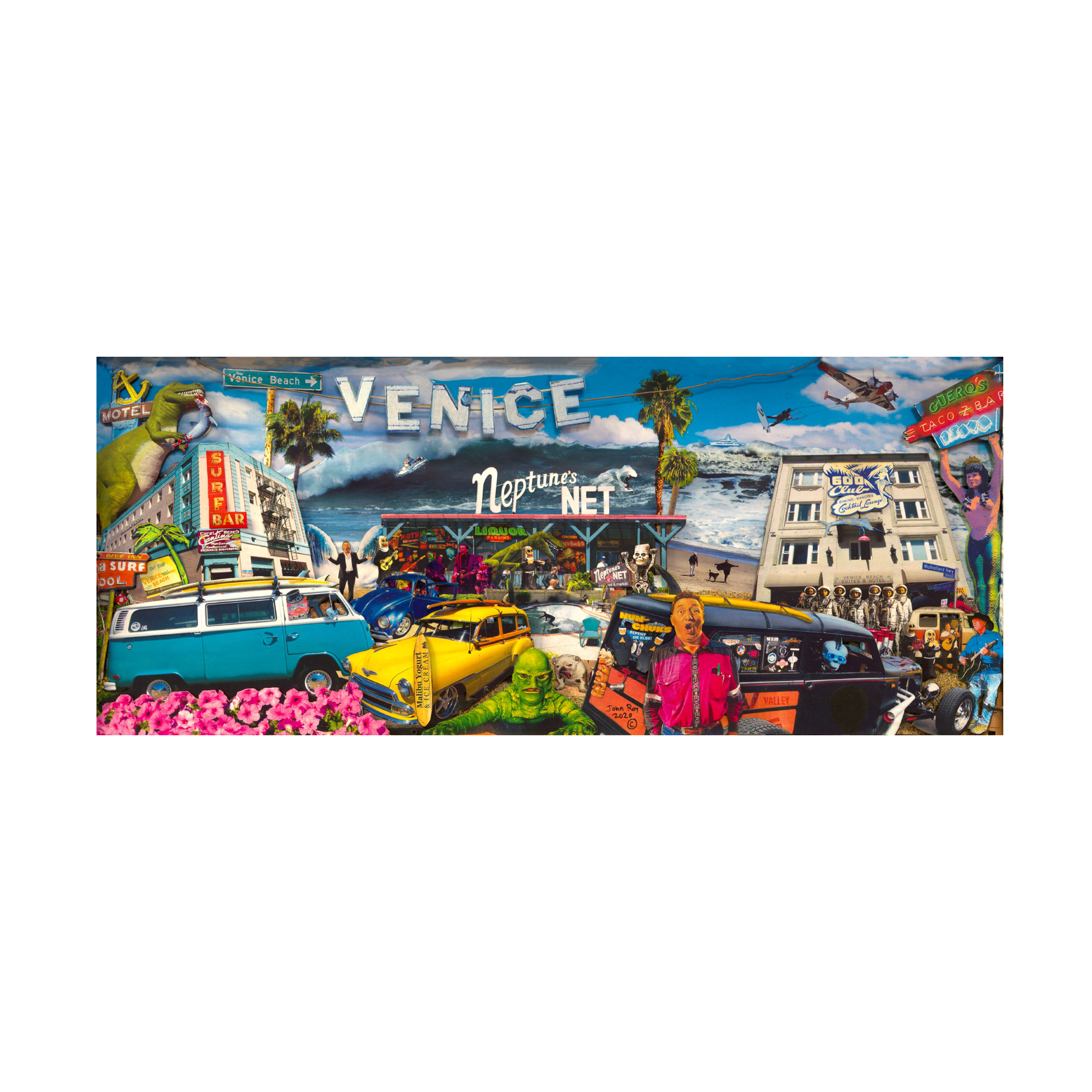 Winston Porter Western Collage 22 On Canvas by John Roy Print | Wayfair